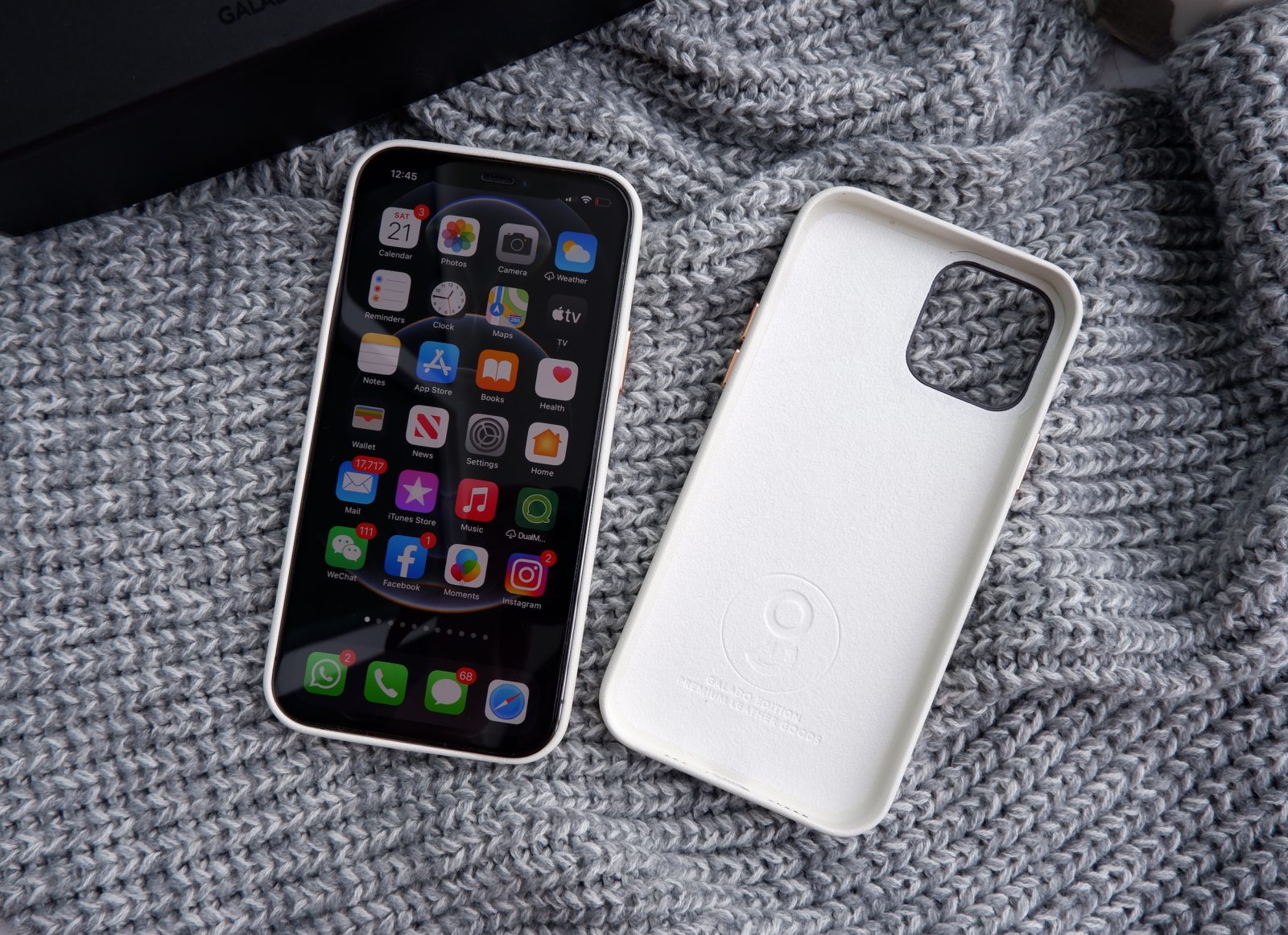 Nomad Leather Phone Case — Leather iPhone | GALADO