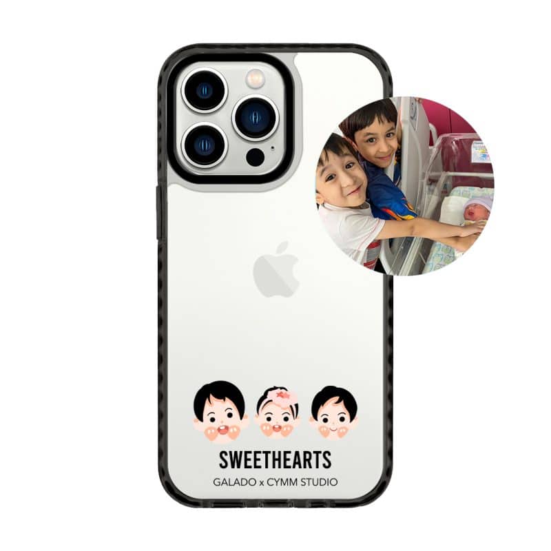 Chibi Heads Mini - Custom Drawing | Protective & Custom iPhone Cases