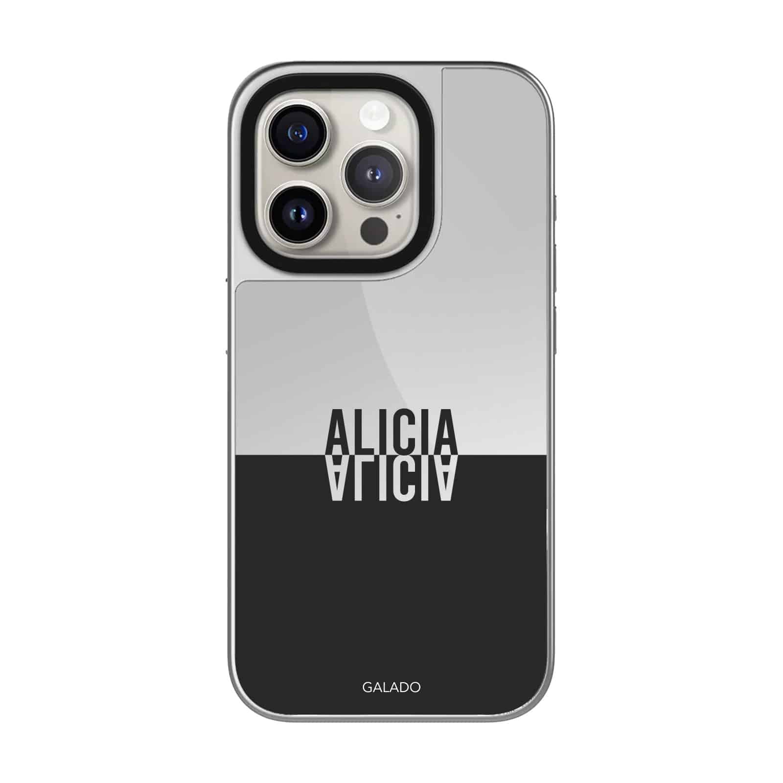 Reflection Custom Mirror Phone Case — Personalised iPhone | GALADO