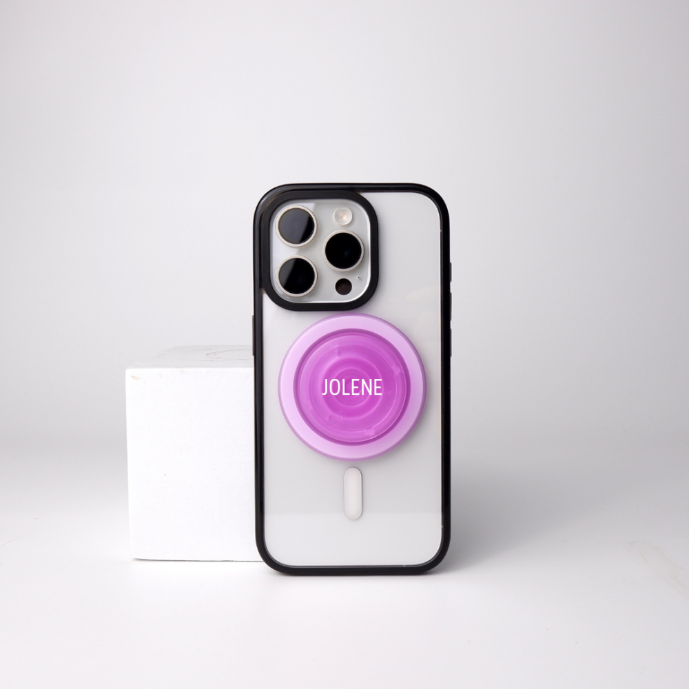 Matte Purple MagSafe Grip | Protective & Custom iPhone Cases