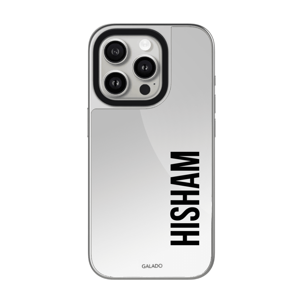 Silver Mirror Grande Phone Case — Mirror iPhone Case | GALADO