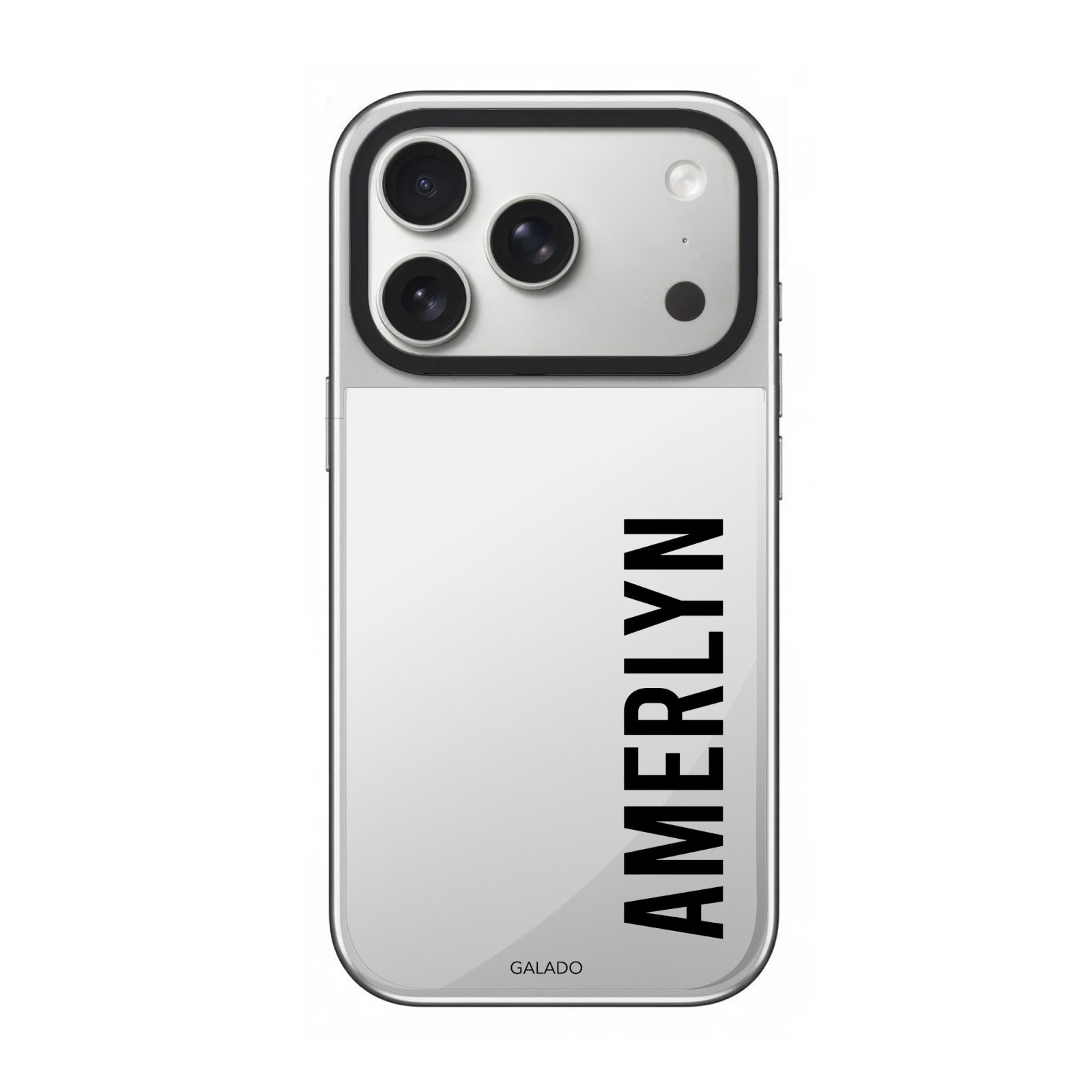 Silver Mirror Grande Phone Case — Mirror iPhone Case | GALADO