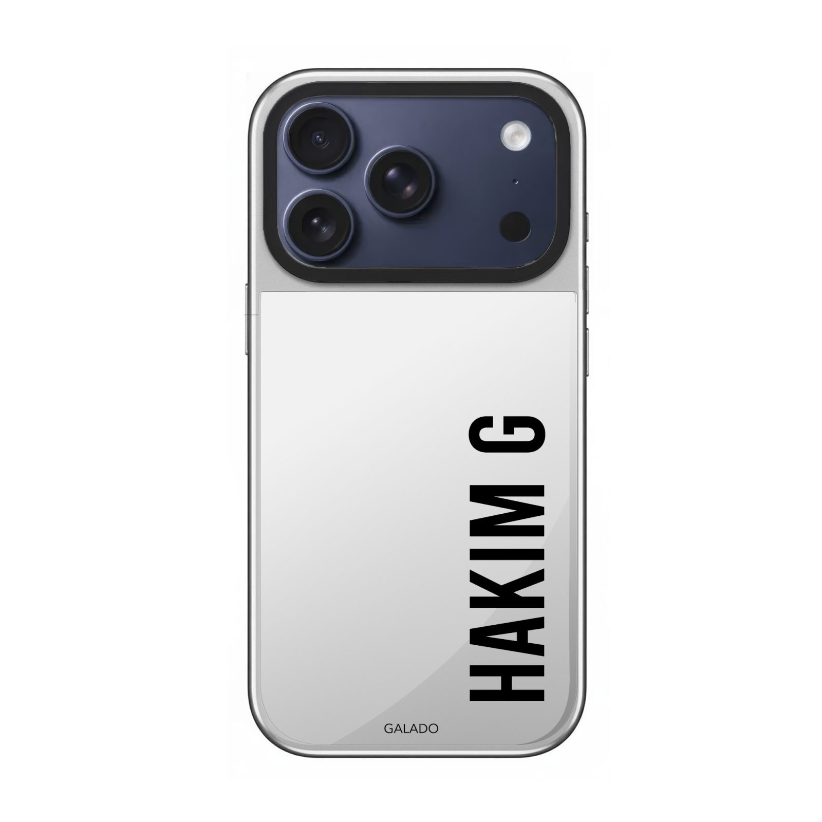 Silver Mirror Grande Phone Case — Mirror iPhone Case | GALADO